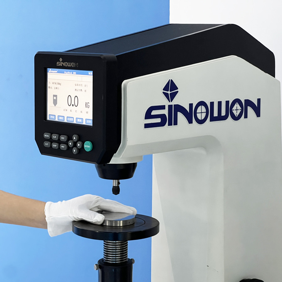 Color Touch Screen Digital Rockwell Superficial Hardness Testing ...