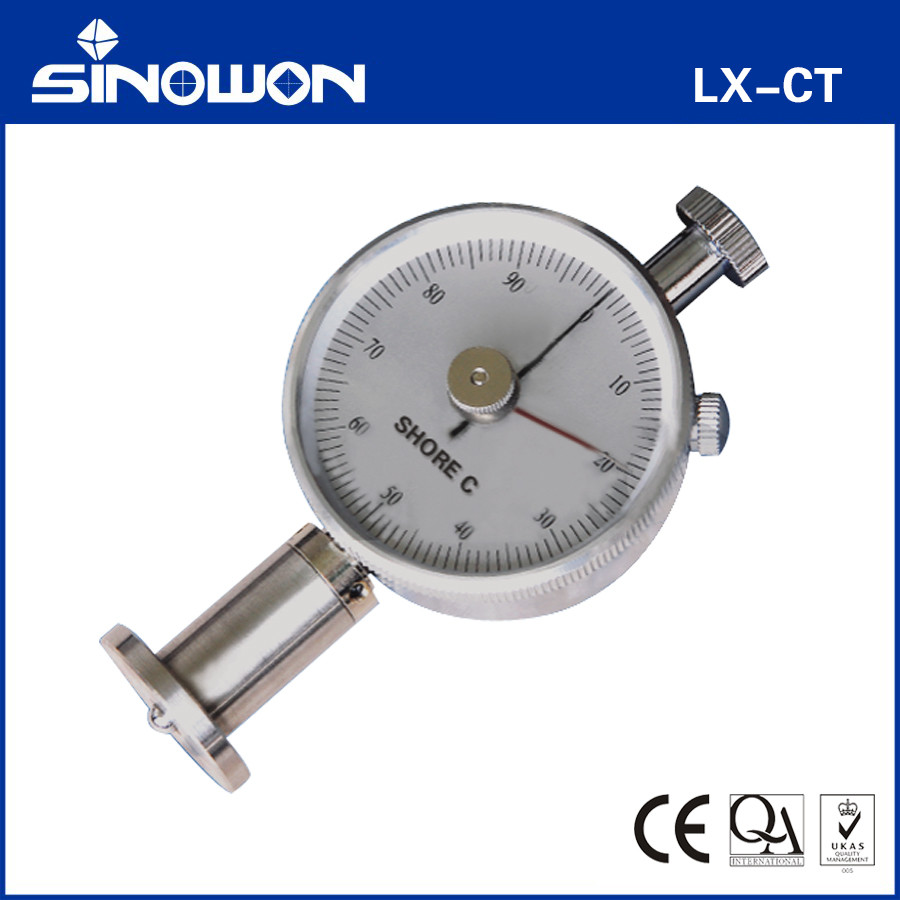 Twin Index Analog Durometer Portable Shore Hardness Tester For rubber ...