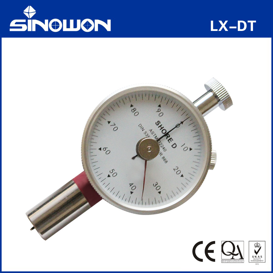 Twin Index Analog Durometer Portable Shore Hardness Tester For rubber ...